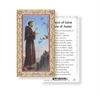 Peace Prayer of St. Francis of Assisi Gold Stamped Paper Holy Cards ...
