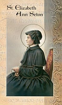 St. Elizabeth Ann Seton Folded Prayer Card